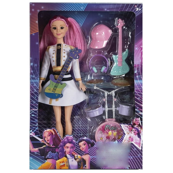 K+POP Action Figures Gift Box- Super Cool K+POP Squad Member Figure ...