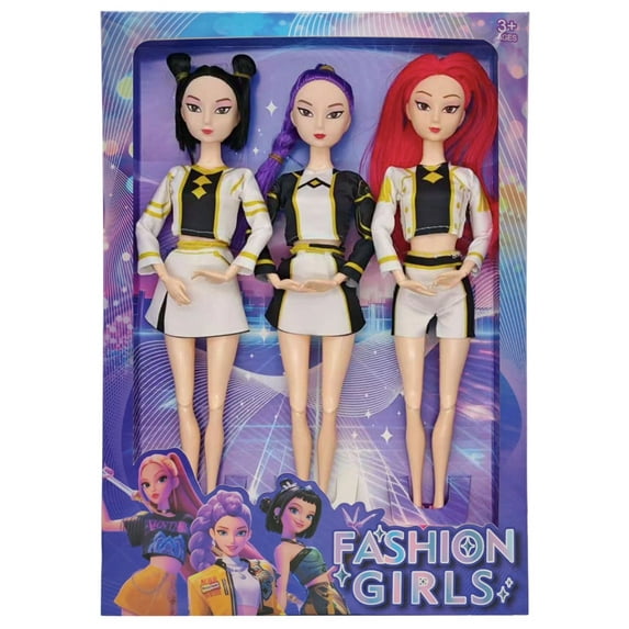 K+POP Action Figures Gift Box- Super Cool K+POP Squad Member Figure ...