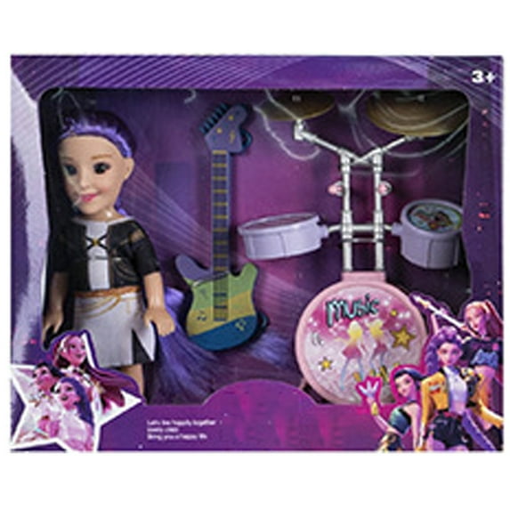 K+POP Action Figures Gift Box- Super Cool K+POP Squad Member Figure ...