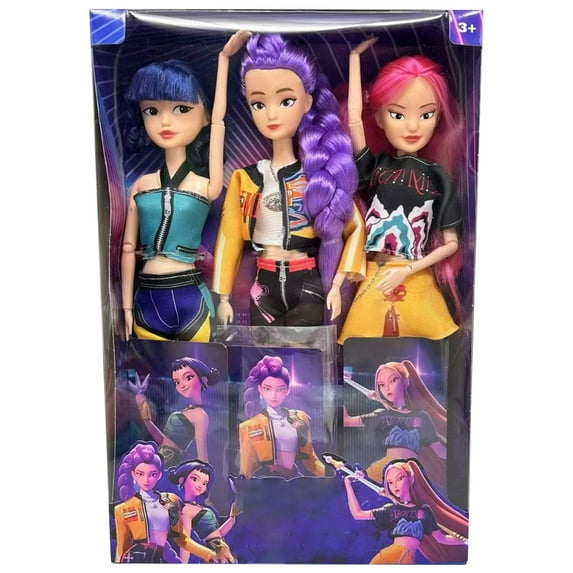 K+POP Action Figures Gift Box- Super Cool K+POP Squad Member Figure ...