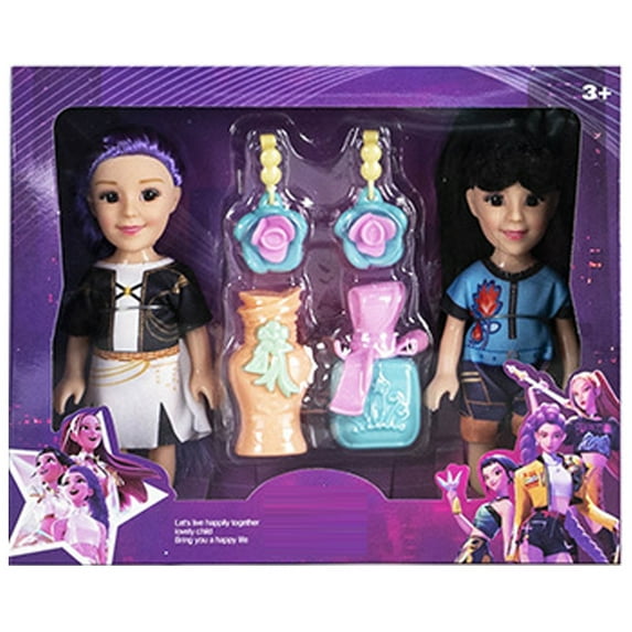 K+POP Action Figures Gift Box- Super Cool K+POP Squad Member Figure ...