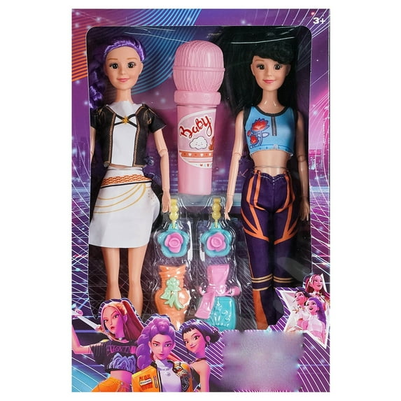 K+POP Action Figures Gift Box- Super Cool K+POP Squad Member Figure ...