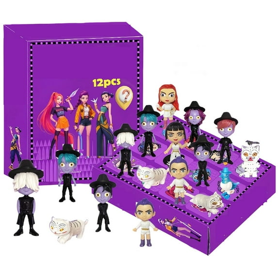 K+POP Action Figures Surprise Gift Box - Super-Cool K+POP Squad Member ...