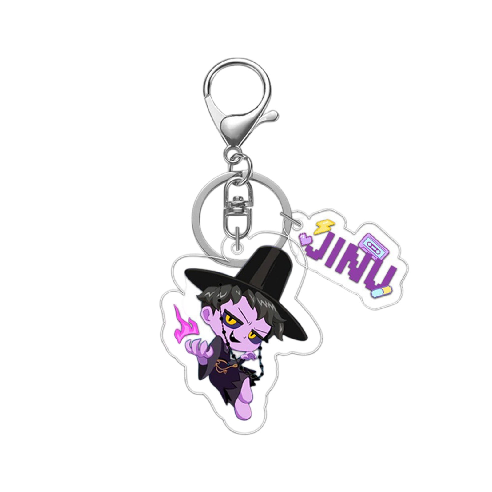 K-POP Demon-Hunter Acrylic Keychain Pendant Student School Bag Cute ...