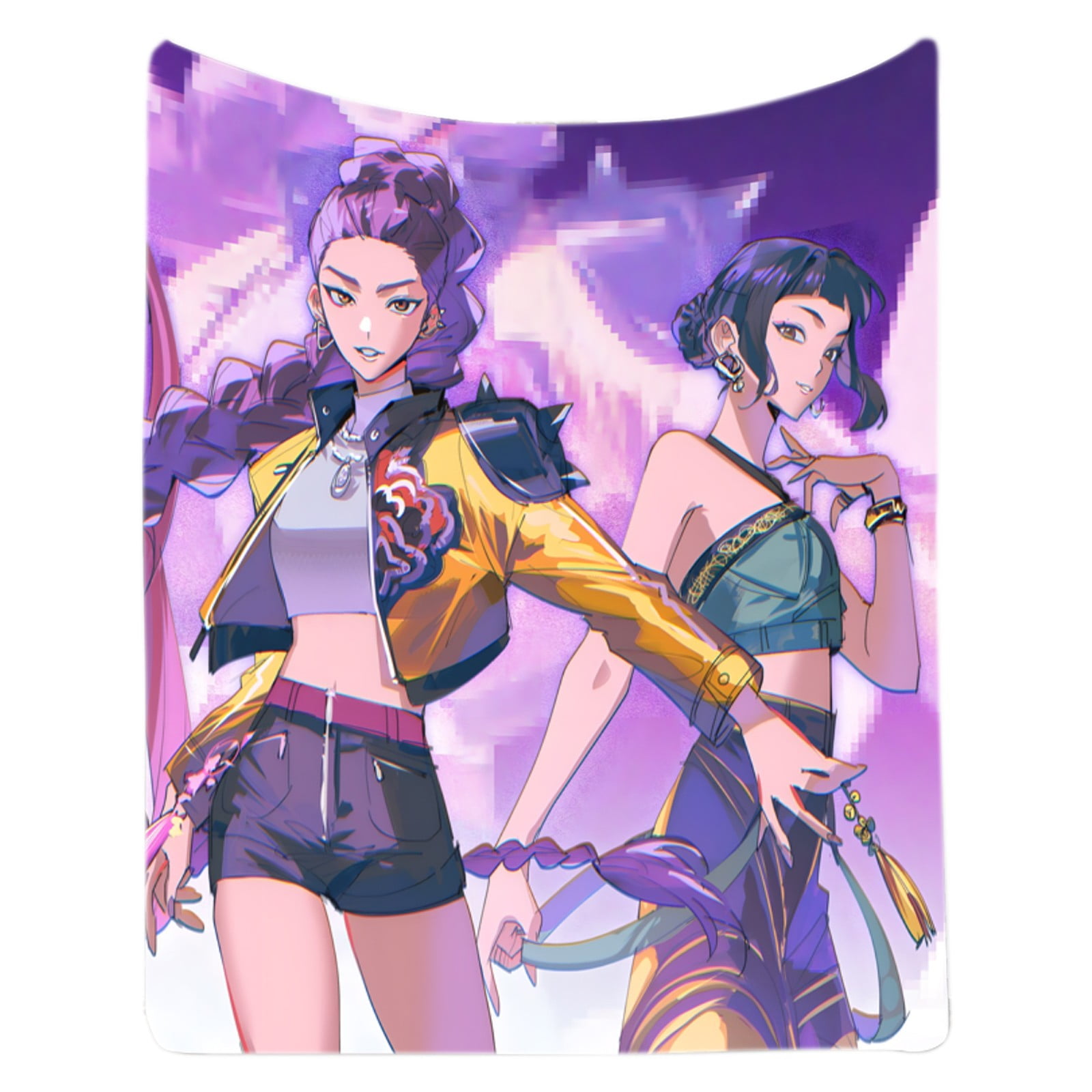 K-POP Demon-Hunter Bag, 100*150Cm Witch Hunts Warm Blanket - Walmart.com