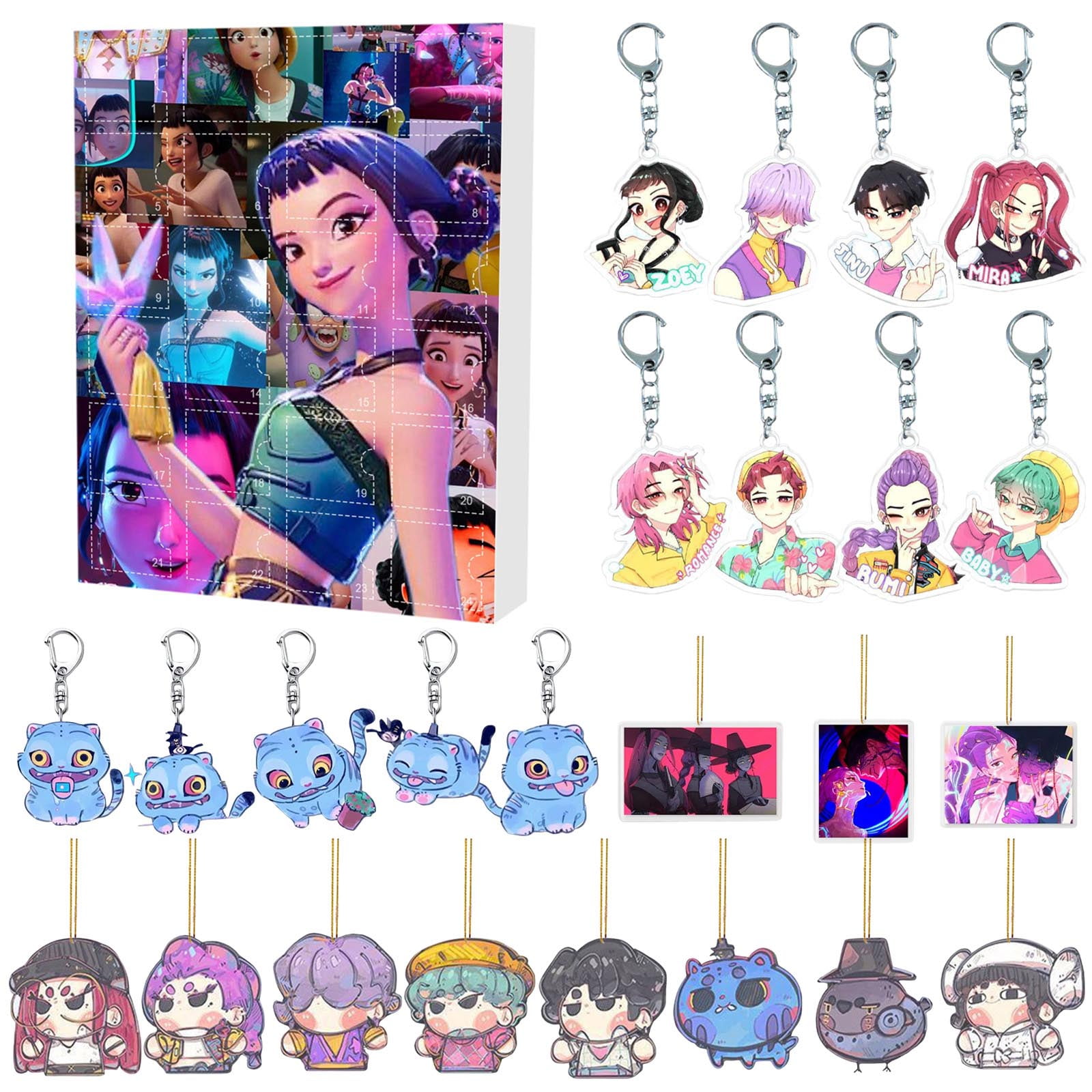 K-POP Demon-Hunter Patterns, K-POP Demon-Hunter Gifts, Arrival Calendar ...