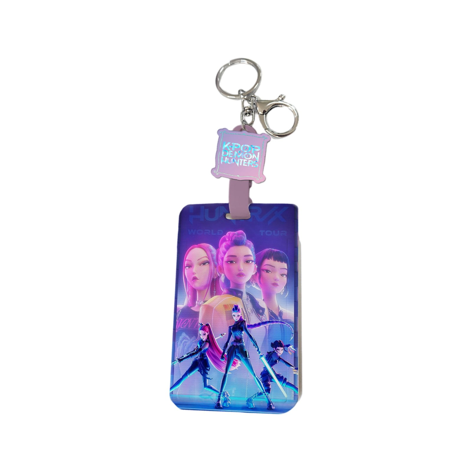 K-POP Demon-Hunter Push-Pull Sliding Card Holder with Automatic ...