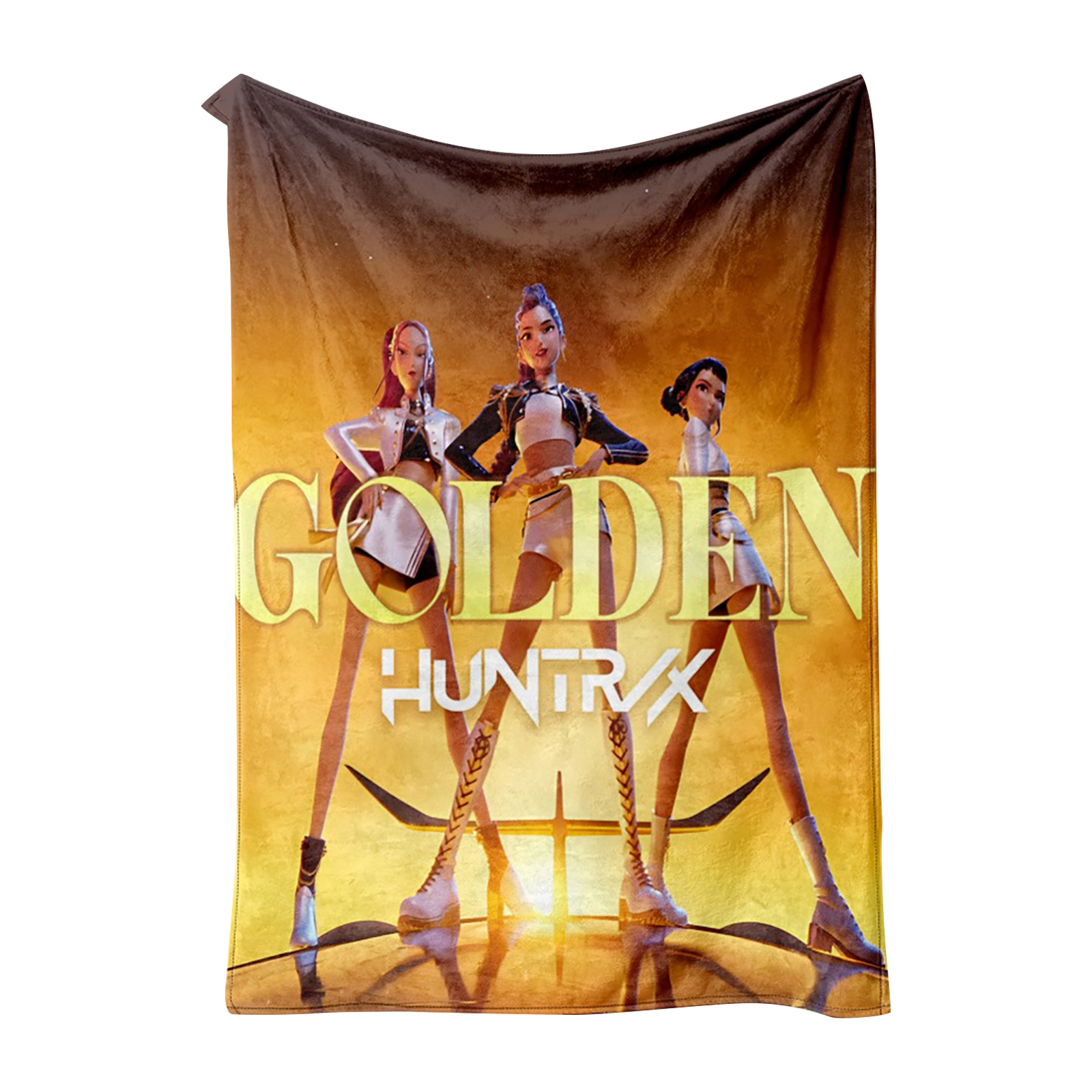 K-POP Demon-Hunter Star Blanket, High Quality Flannel Fabric with ...