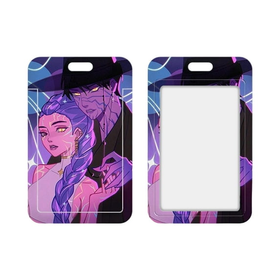 K-POP Demon-Hunter Student Slide Card Holder, Smooth Slide Mechanism ...