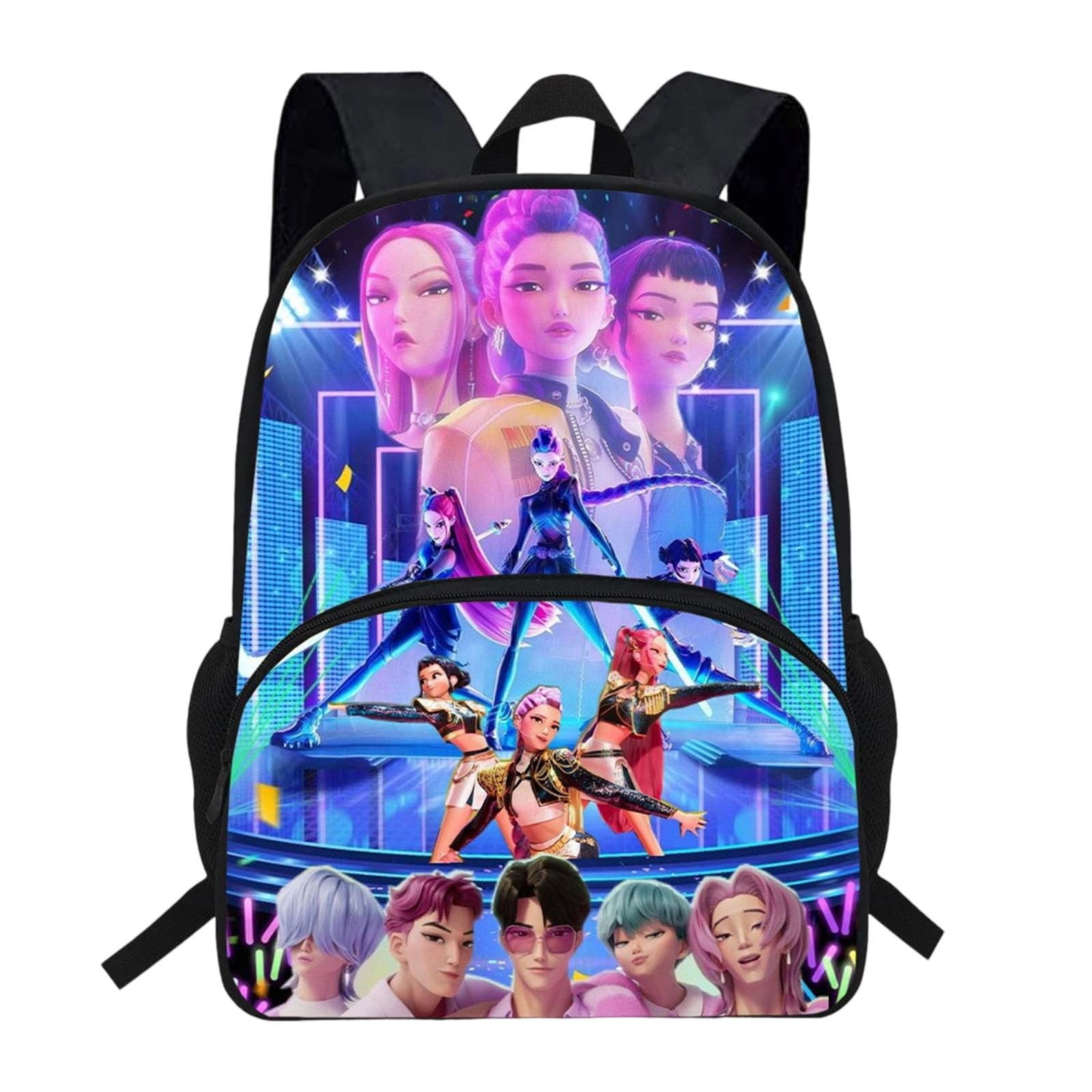 K-POP Demon Hunters Backpack,Anime Backpack For St`udents Sc`hool ...