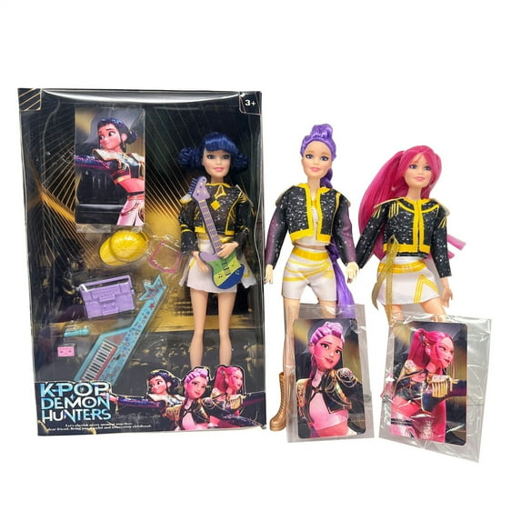 K-POP Girl Group Collectible Doll, 7-inch Vinyl PVC Figure Toy for Fans ...