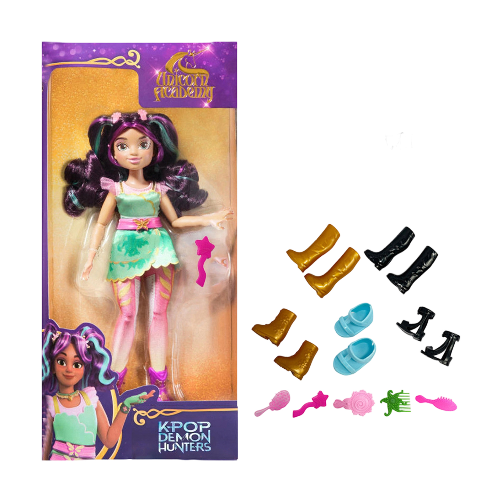 K+POP+Hunter Action Figures - Cool K+POP+Hunter Squad Member Figure ...