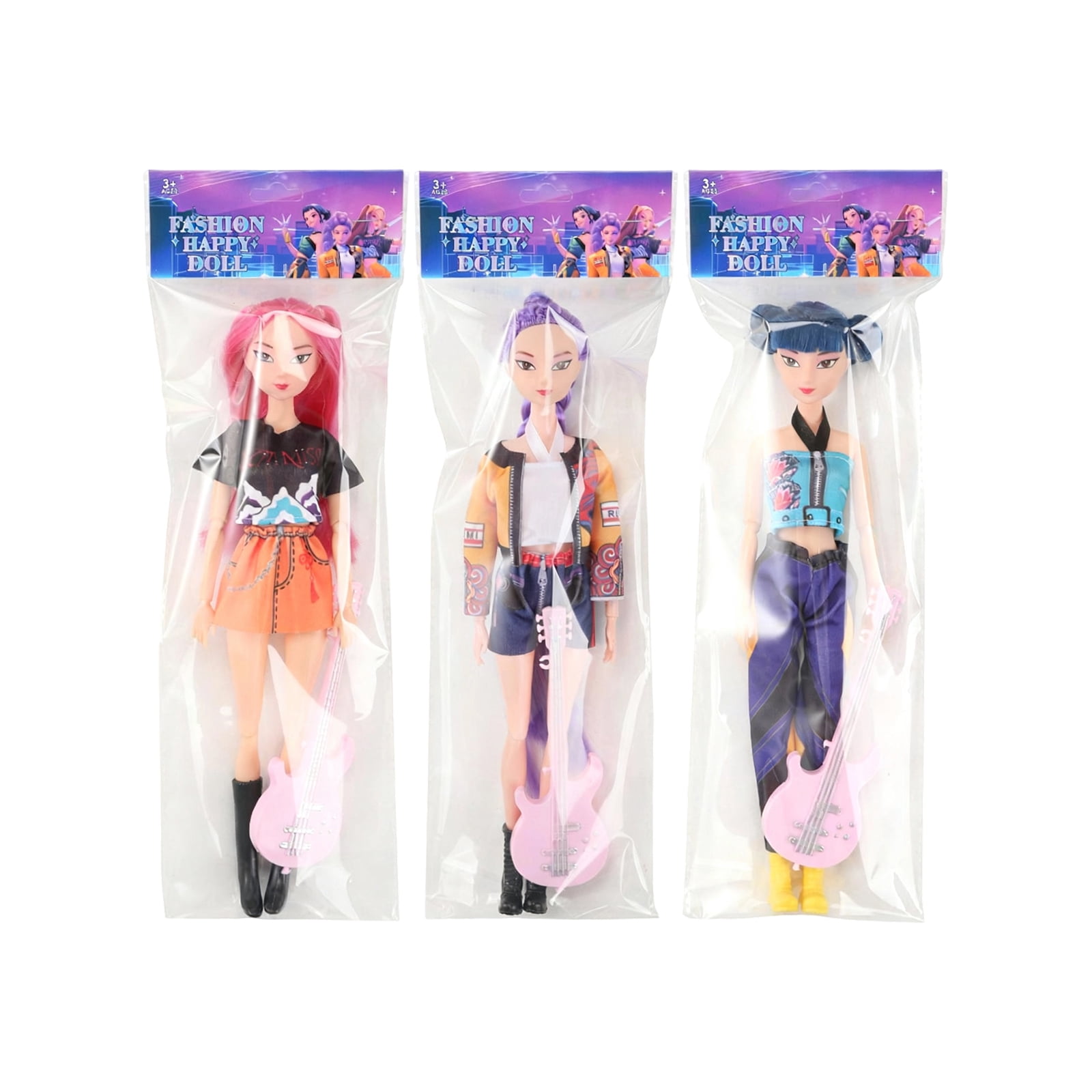 K+POP K+POP Handmade Desktop Decorations 3-Pack Dolls - Walmart.com