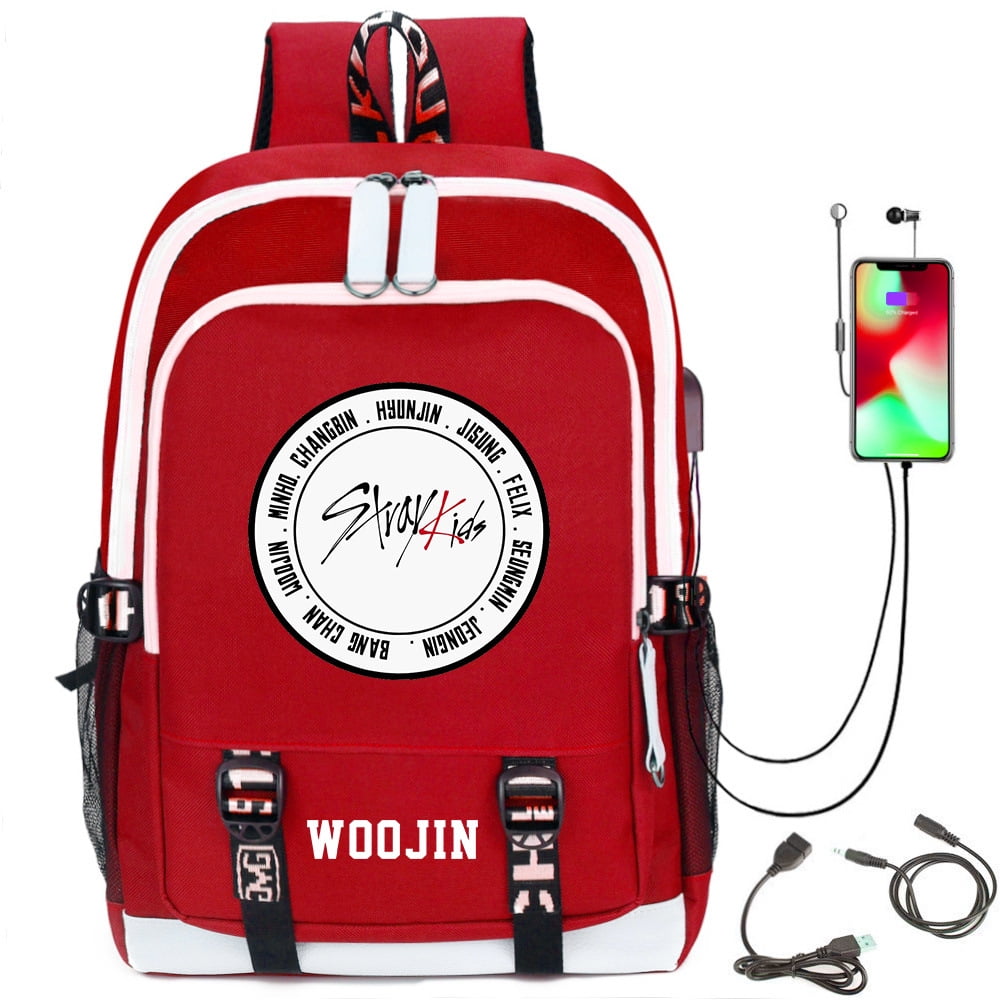 K-POP boy group JYP popular new group stray kids peripheral school bag ...