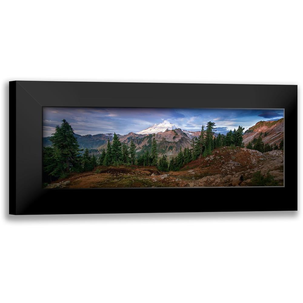 K. Papp, James 18x9 Black Modern Framed Museum Art Print Titled - Mount ...