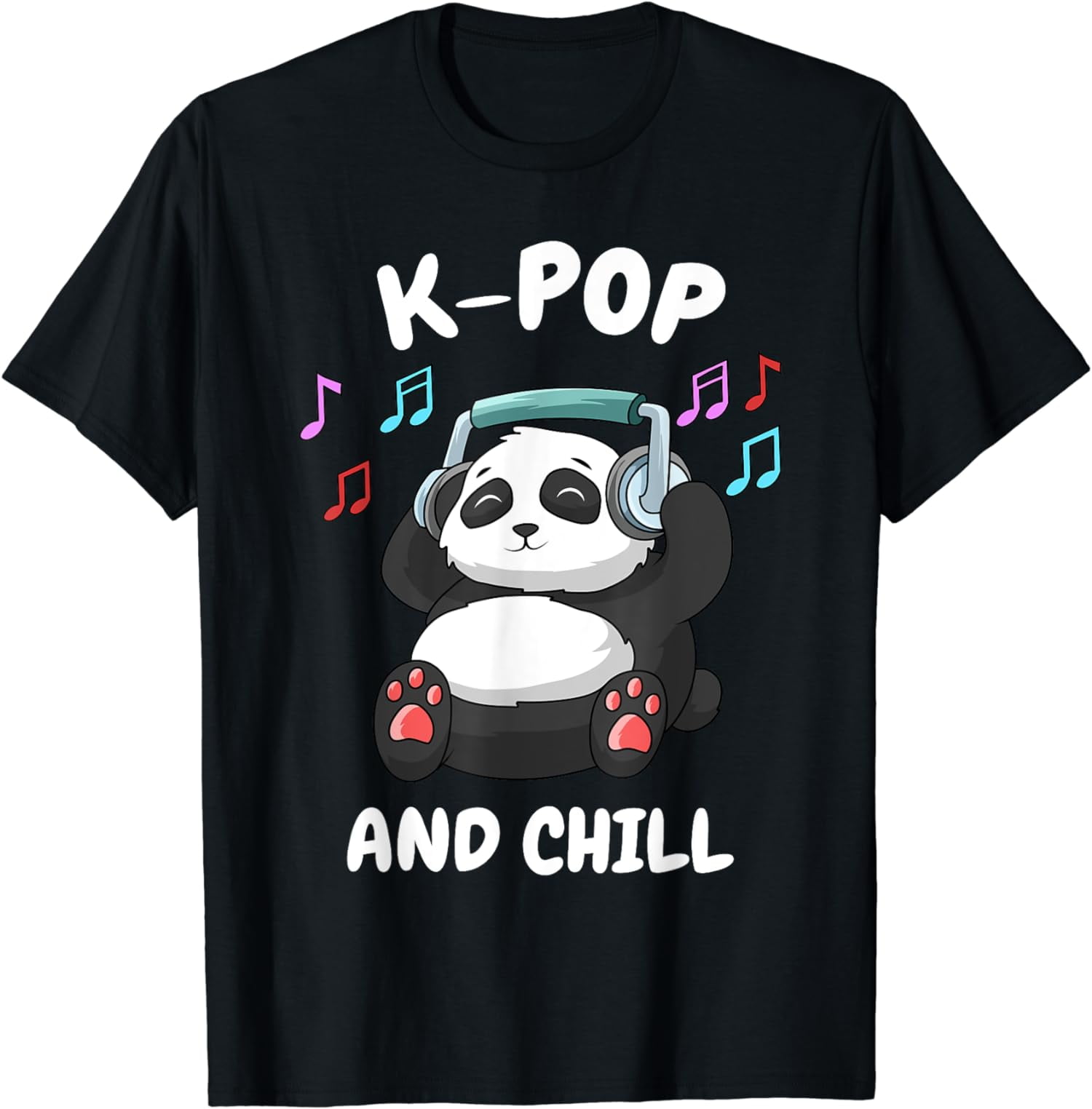 K-Pop And Chill Korean Panda Korea Music K-Drama T-Shirt - Walmart.com