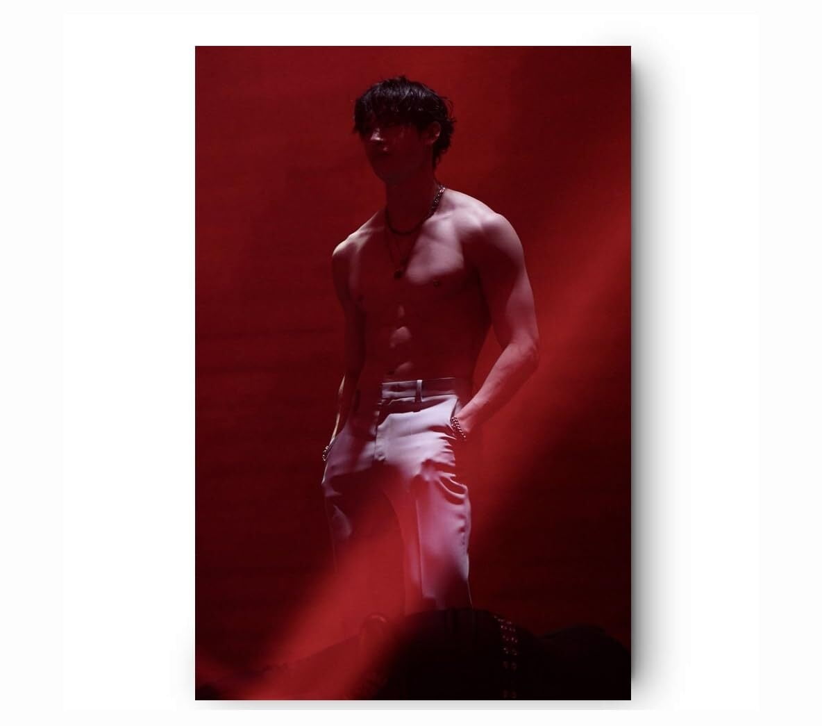 K-Pop Artist Poster Stray Kids Bang Chan Abs Birthday Gifts, Christmas Gifts, Dominate World ...