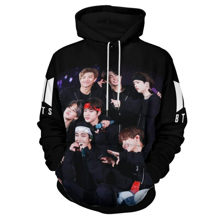 K-Pop BTS Hoodie Love Yourself Sweatshirt Jungkook Suga V RM K-Pop BTS Hoodie Love Yourself Sweatshirt Jungkook Suga V RM