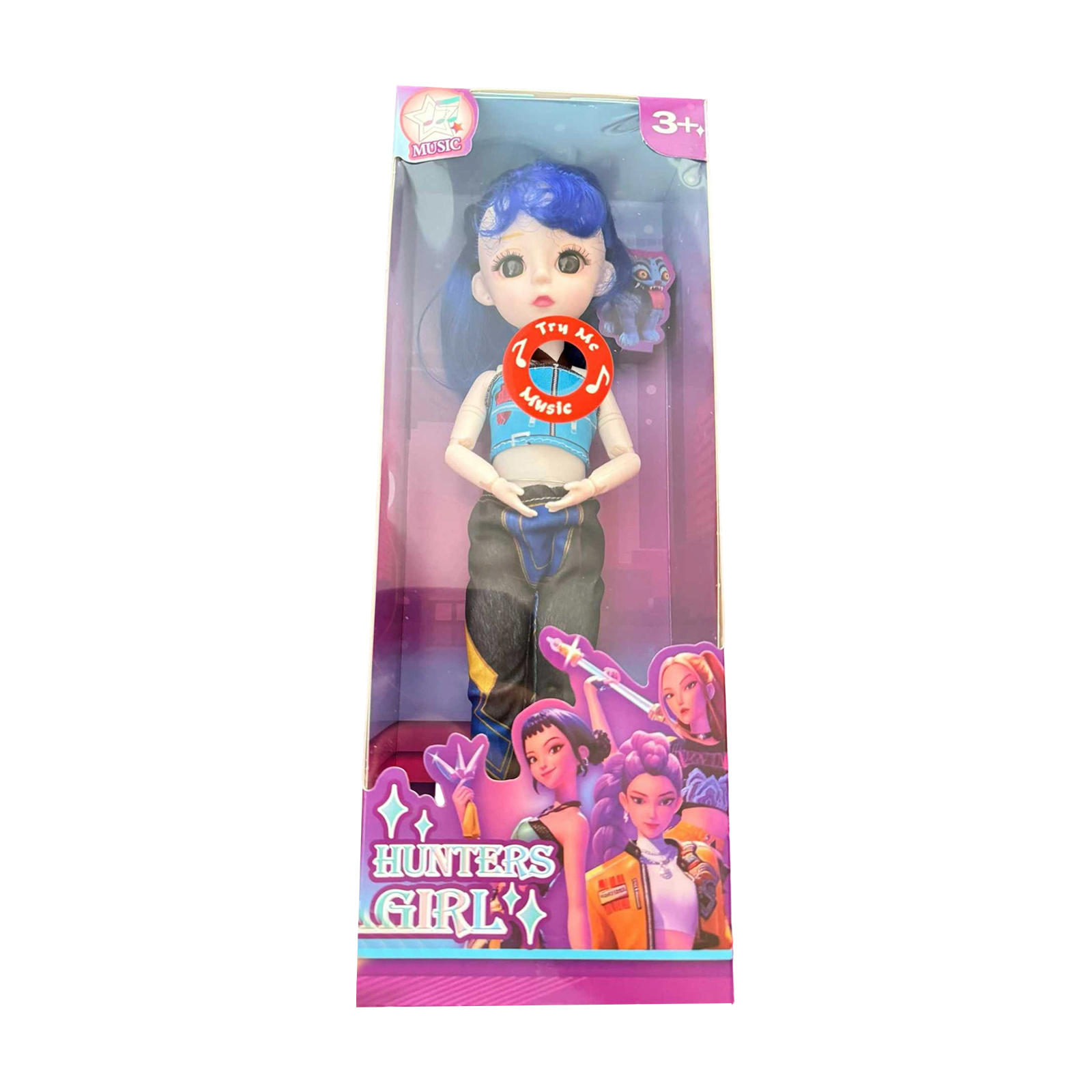 K+Pop De+m0n Hunters Single Dolls with Music - H-Hun+tri/x Merch ...