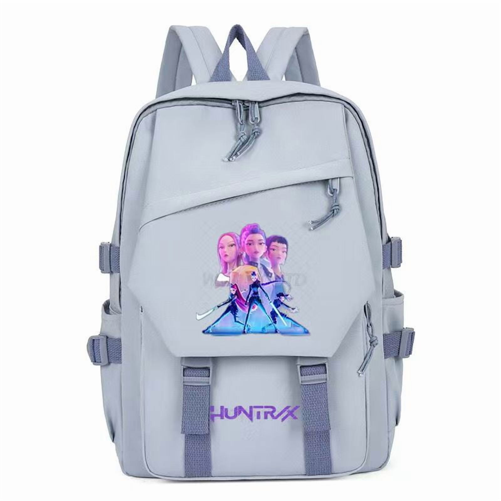 K-Pop Demon Hunters Backpack Huntrix World Tour Backpack Casual ...