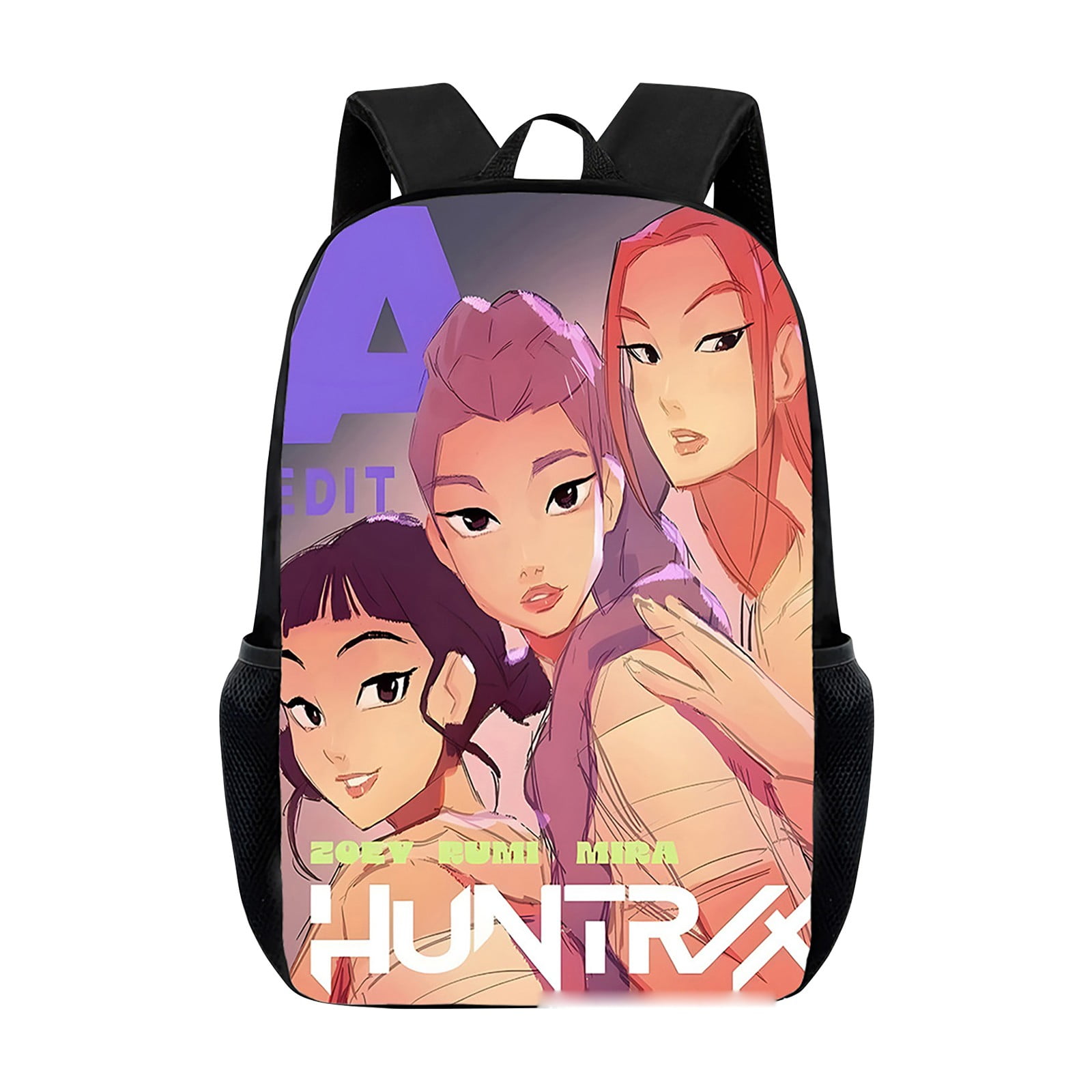 K-Pop Demon Hunters Backpack for School, 16" Lightweight School ...