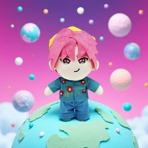 K-P Demon Character Plush Doll | Soft & Cuddly Collectible Stuffed Toy ...