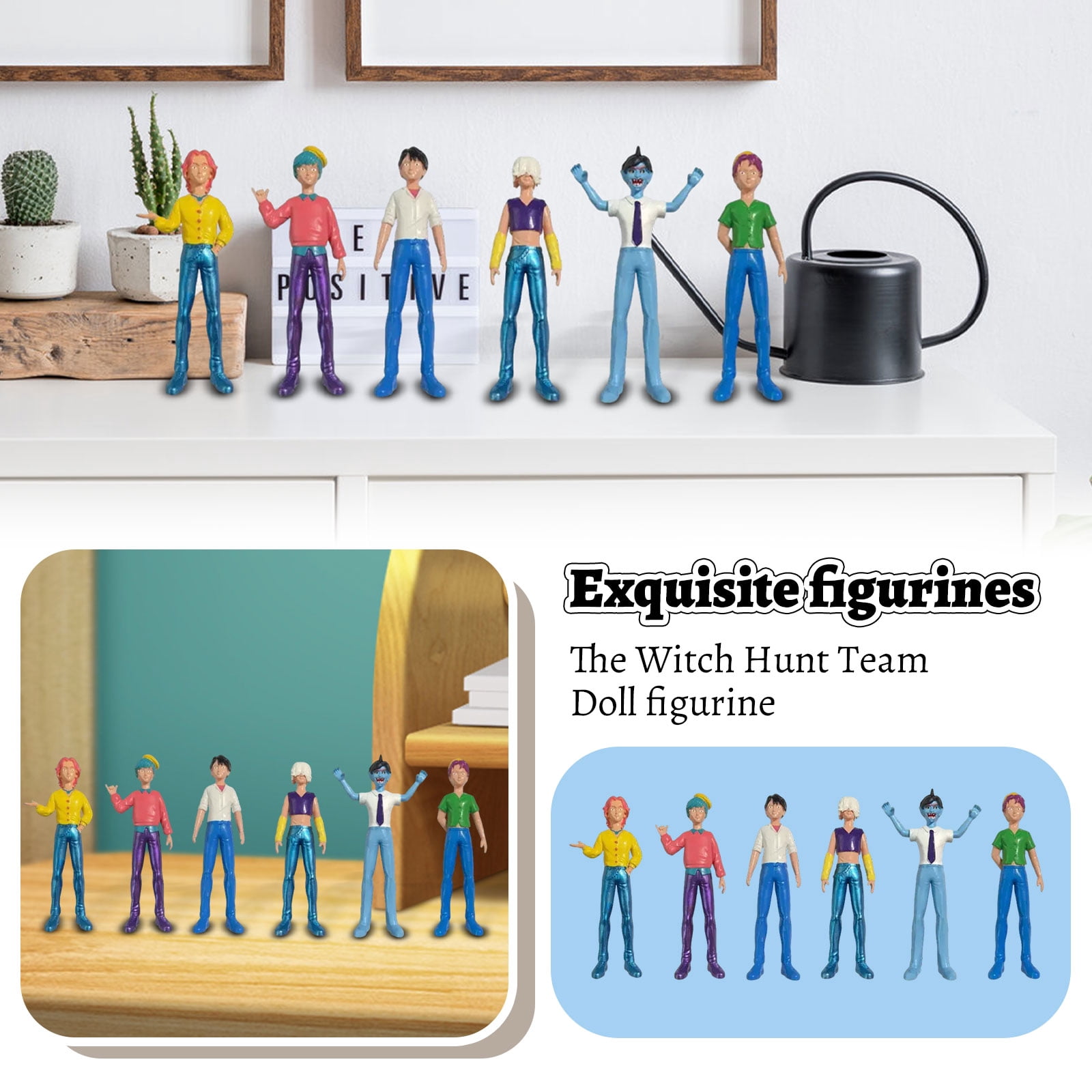 K-Pop Demon Hunters Figurines -Gift Idea - for Kids & Adults - Movies ...