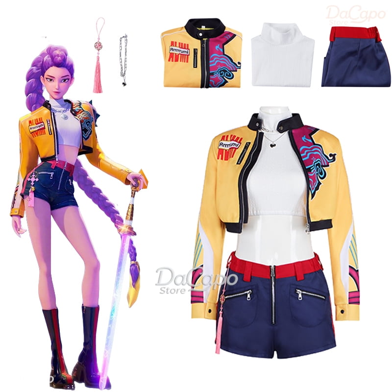 K-Pop Demon Hunters Rumi Stage Cosplay Costumes Halloween Costumes Girl ...