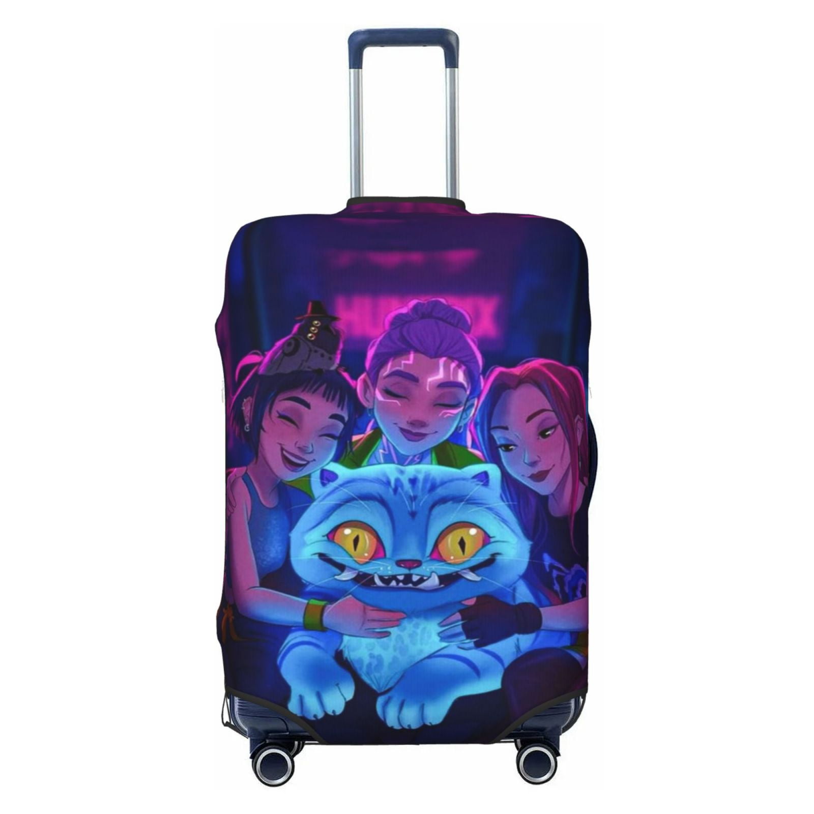 K-Pop Devil Hunter Luggage Cover Fashion Suitcase Cover Baggage Covers ...