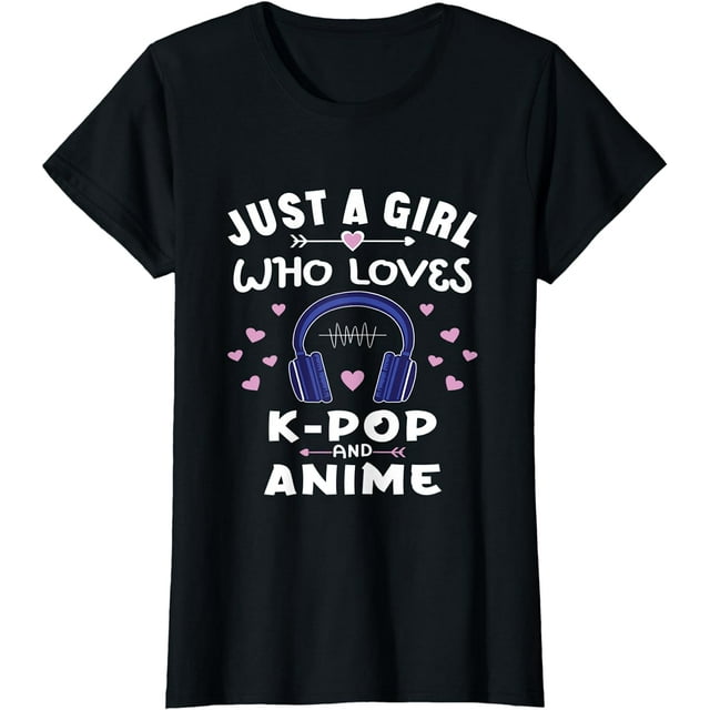 K-Pop Fashion for Fans of korean K-Drama & K-Pop T-Shirt - Walmart.com