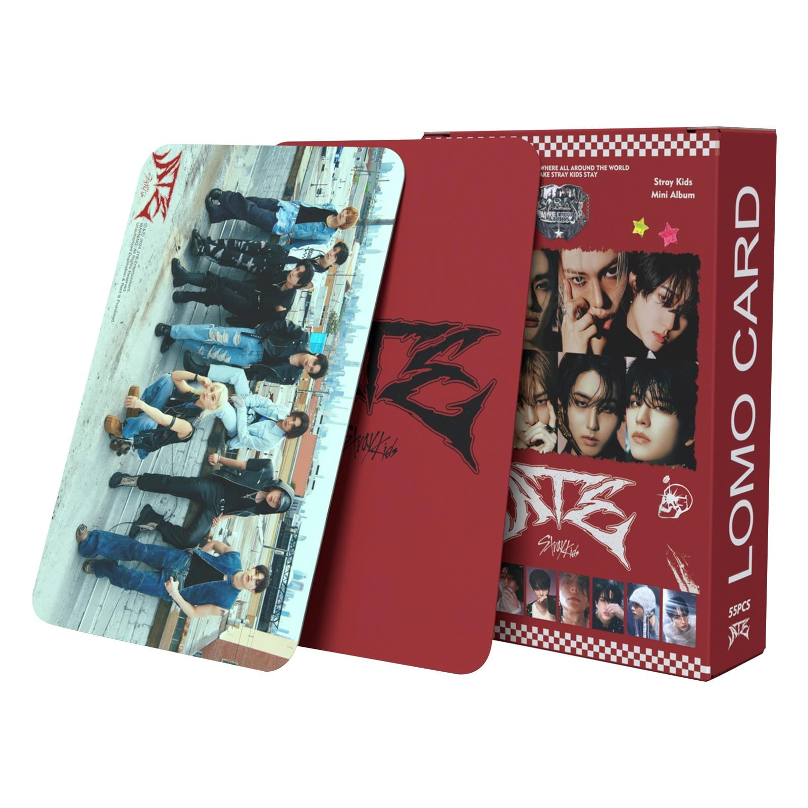 K-Pop Photo Card Set, Photos of Celebrities, 55PCS LOMO Cards with Box ...