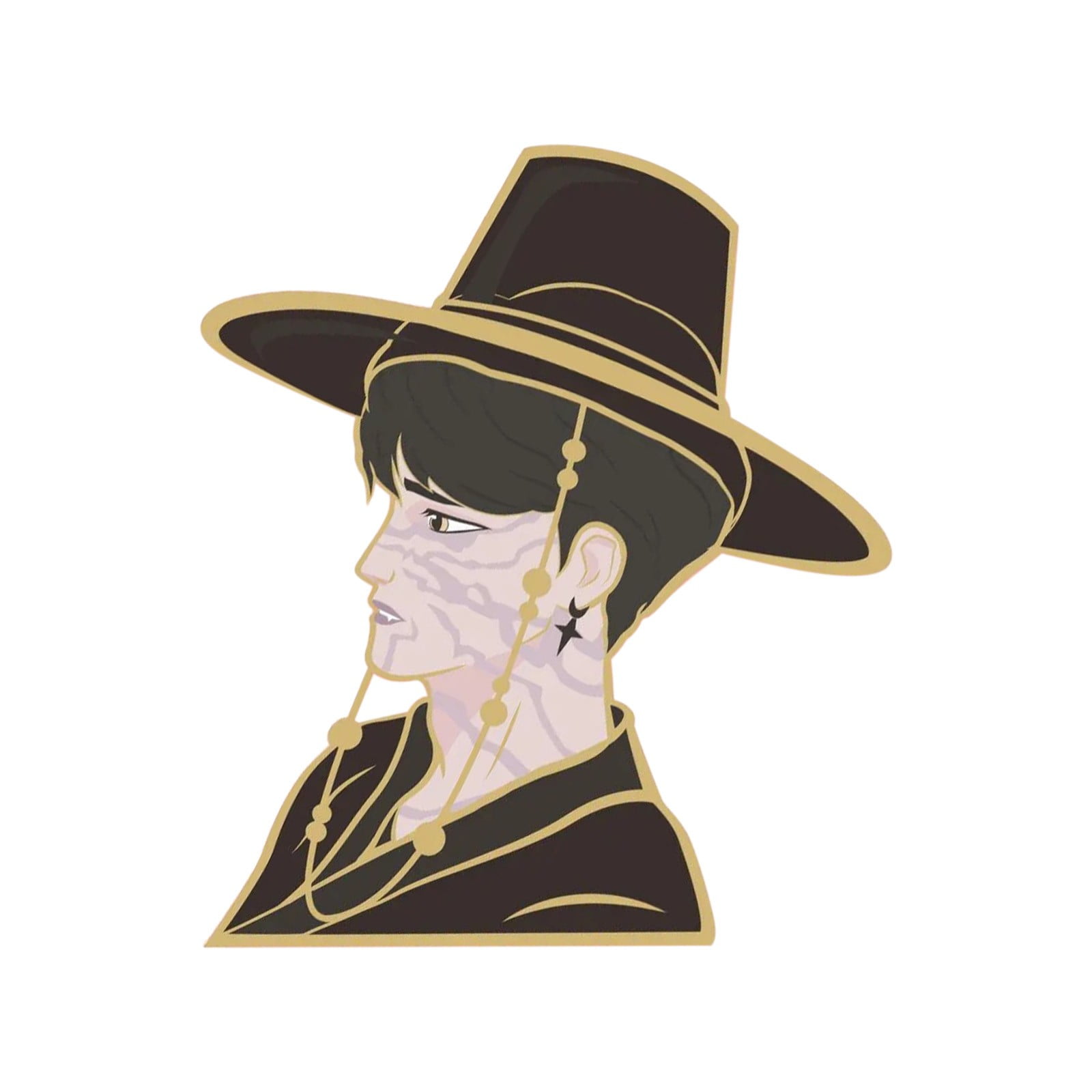 K-Pop's De-mons Hunters Pins, Pop Demon Hunters Anime movie Pins Button ...