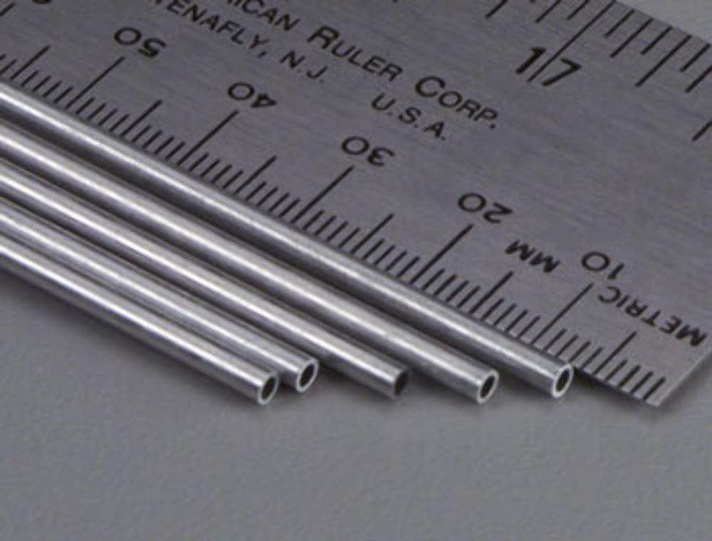 K&S Metal Tubing - Aluminum, Round, 3/32" Diameter, 36" - Walmart.com