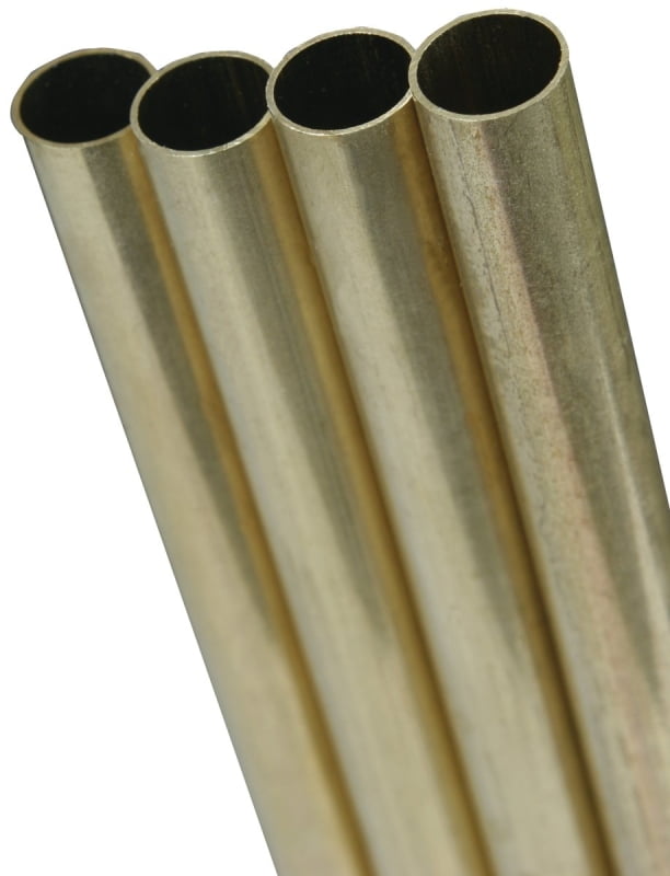 K&S Engineering Brass Metal Tubing, Round, 19/32in x 12in - Walmart.com
