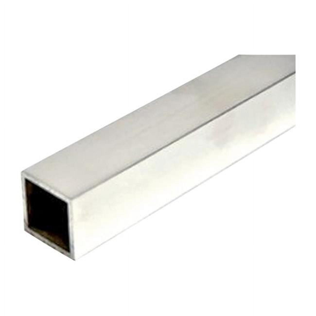K & S 83014 0.22 x 0.01 x 12 in. Square Aluminum Tube - Walmart.com