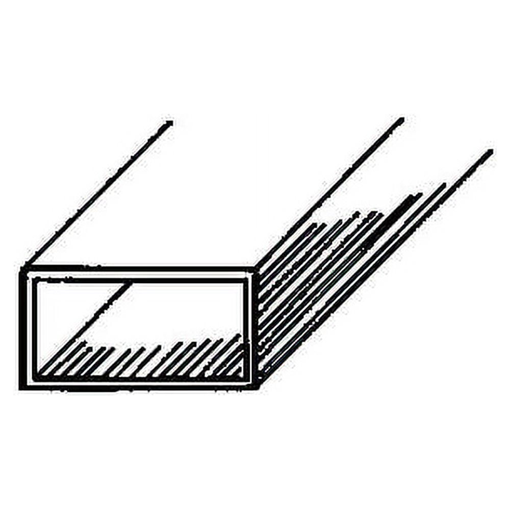 K&S Metal Tubing - Brass, Rectangular, 1/8" x 1/4" Diameter, 12 ...