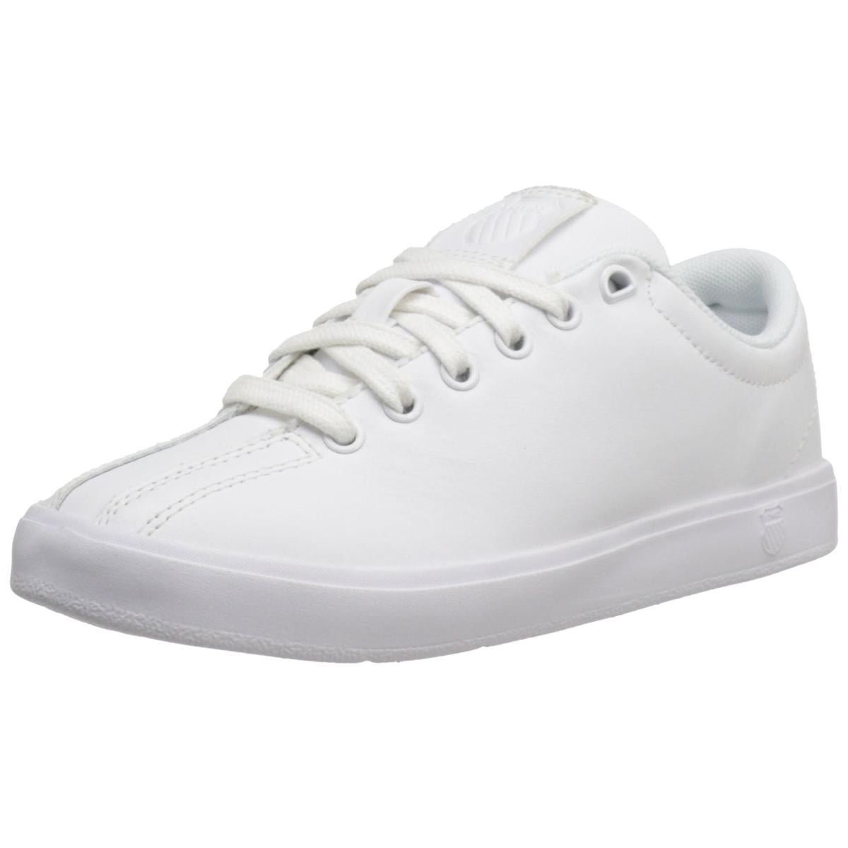 K-SWISS Clean Classic Juniors Unisex White Shoes - Walmart.com