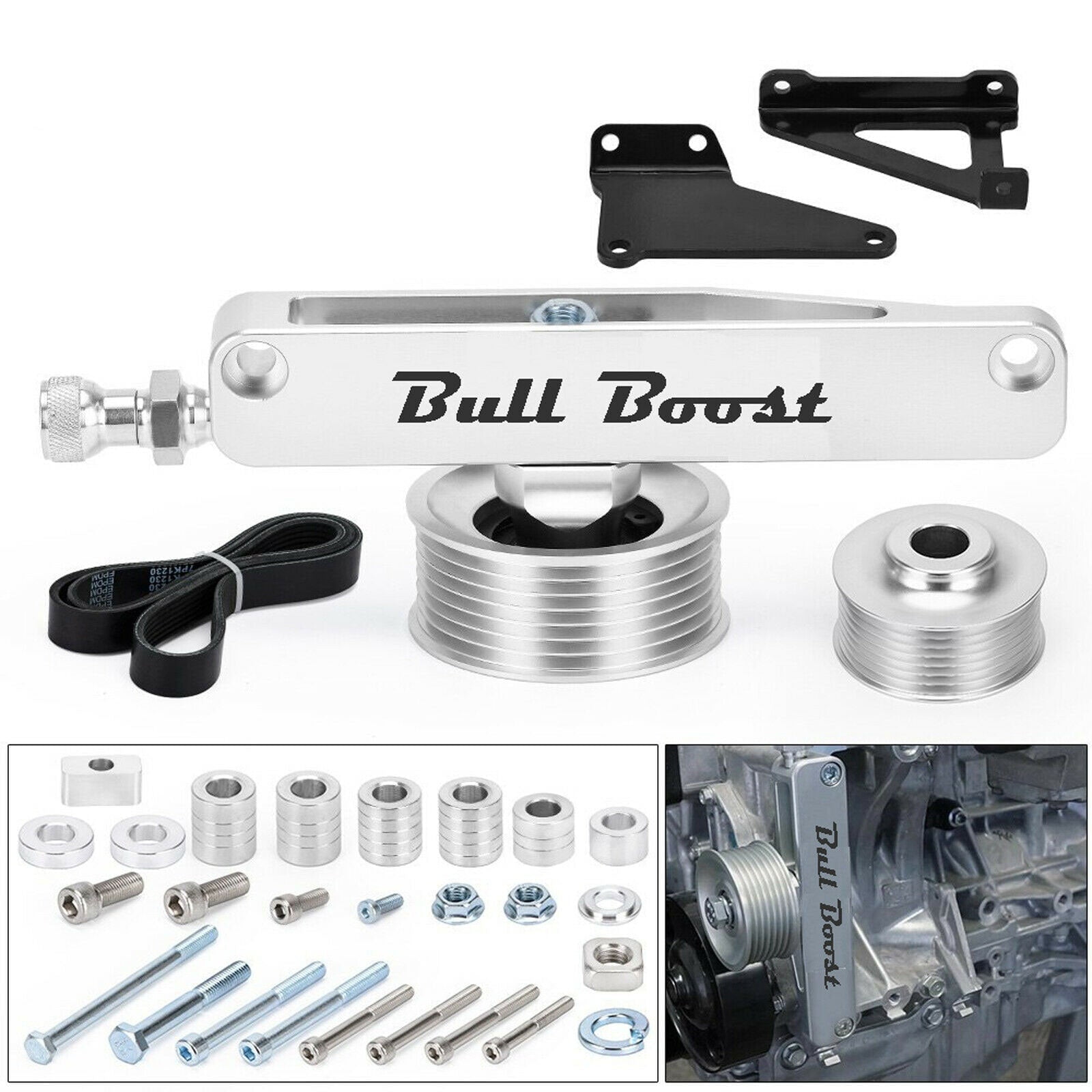 K Series AC PS Eliminator Pulley Kit For Honda Acura K20 K24 K Swap RSX ...