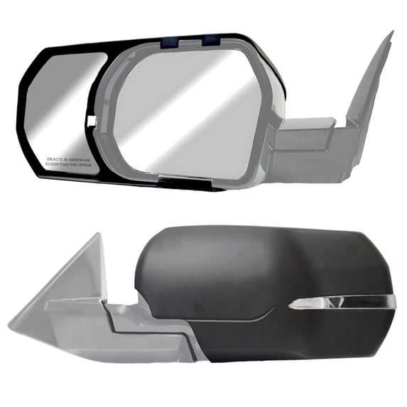 K Source 81310 Custom Fit Towing Mirror Pair - Walmart.com
