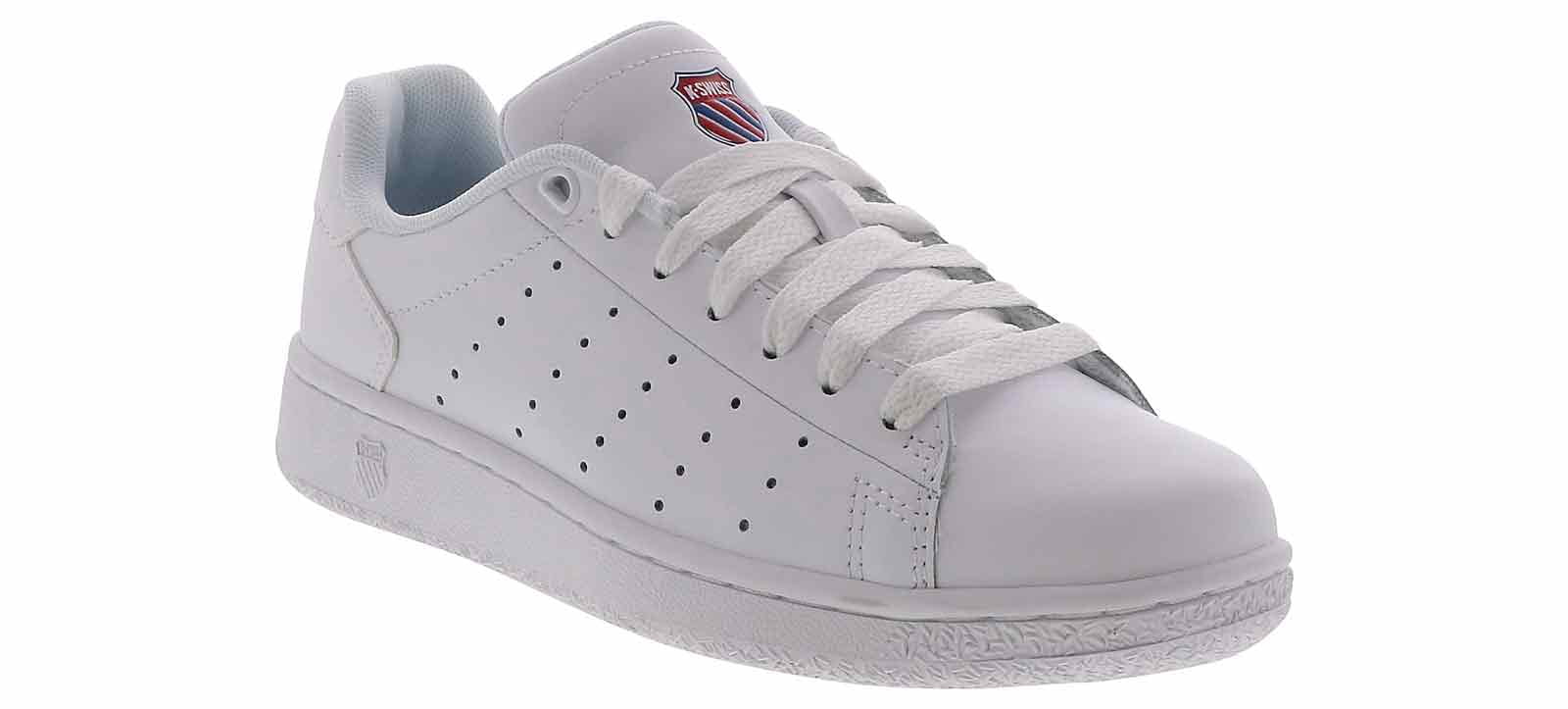 K-Swiss Classic Court Shoe White | 98505 101M - Walmart.com