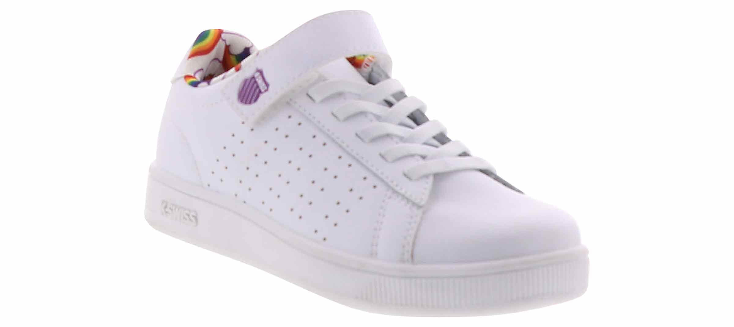 K-Swiss Court Casper VLC Girls' Casual Shoe White - Walmart.com