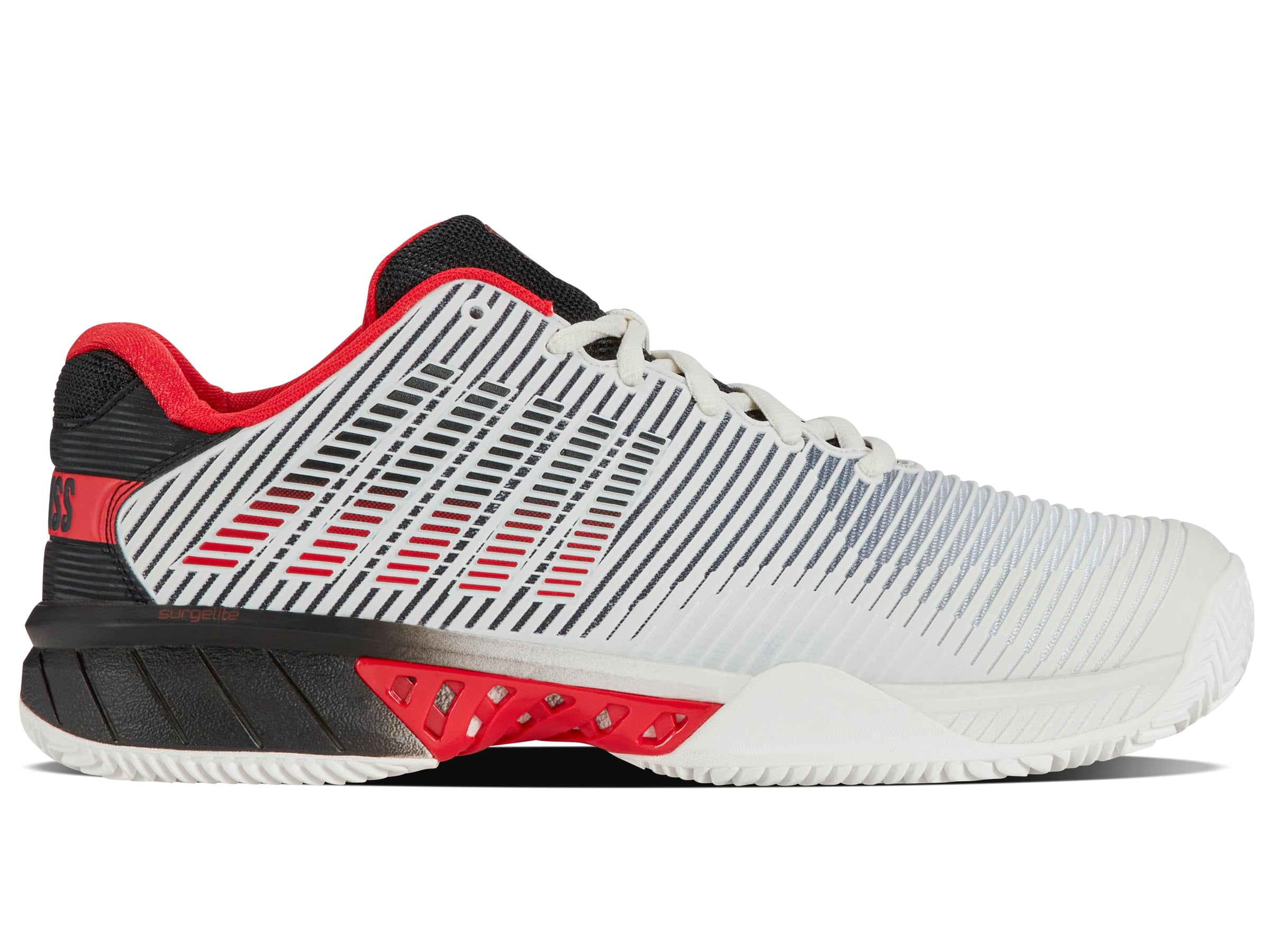 K-Swiss Men's Hypercourt Express 2 HB Tennis Shoe, Steel Gray/Jet Black ...