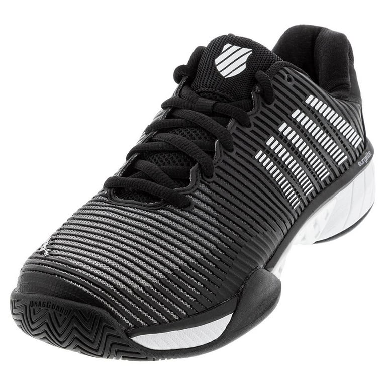 K swiss black tennis shoes store