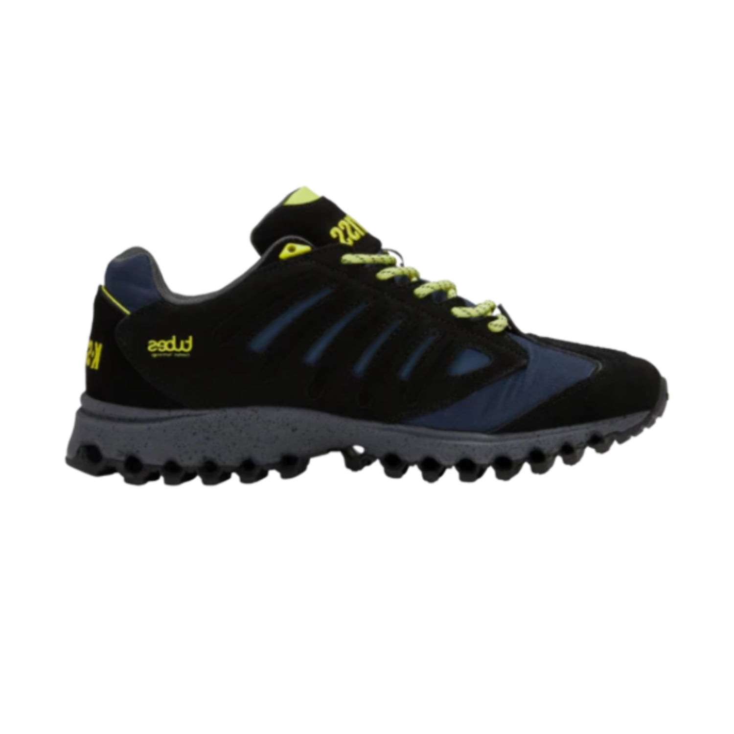 K-Swiss Men's Tubes Pharo Black Moonlit Ocean Tennis Yellow Shoes ...