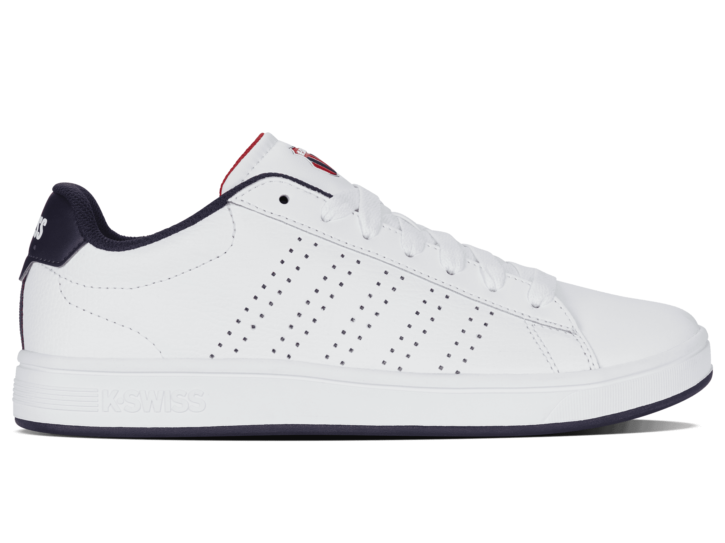 K-Swiss Court Base II Men’s Sneakers, Clean Classic Court Style with ...