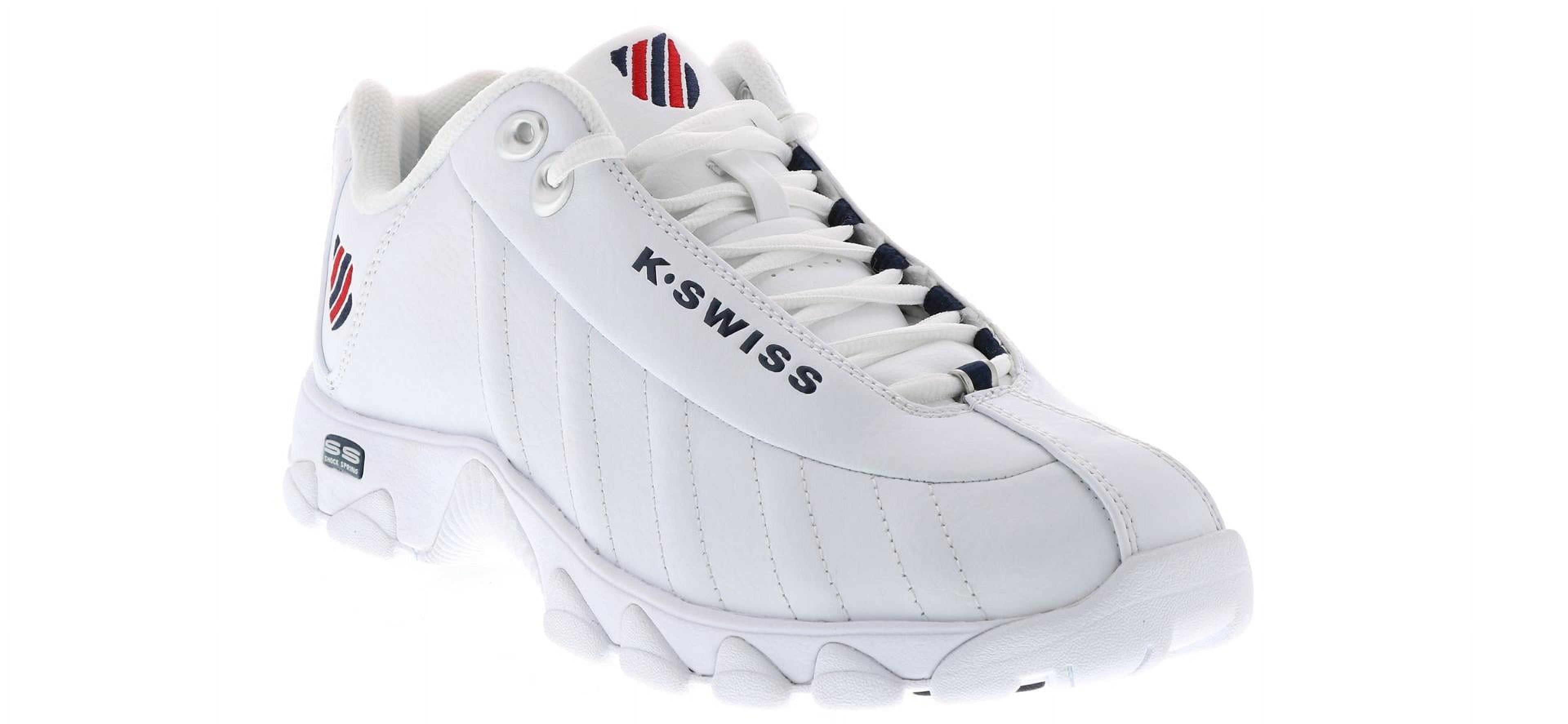 K-Swiss Men's ST329 CMF Leather Tennis Training Sneaker with Memory ...