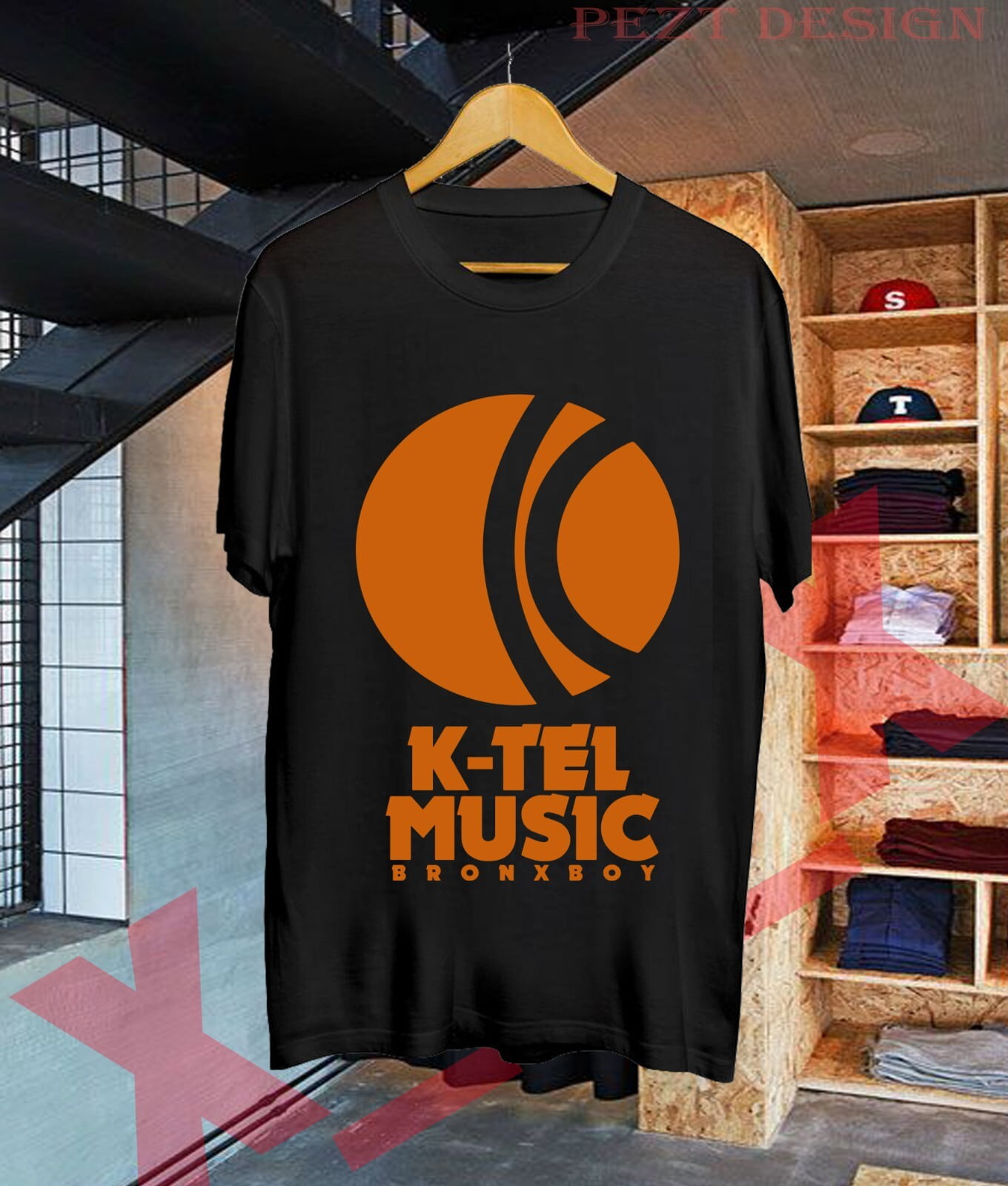 K-TEL Bronx Boy Logo T-shirt Usa - Walmart.com