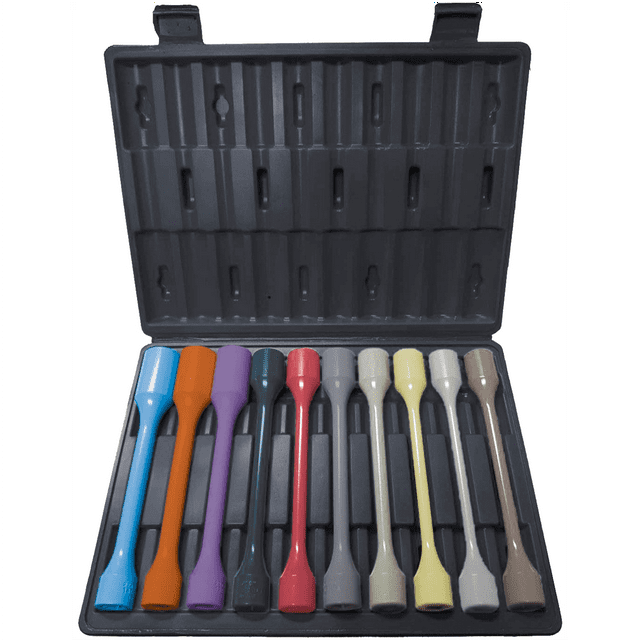 K-Tool 30323A 10-pc 1/2" Drive Torq Stick Socket Set for Auto & Light ...