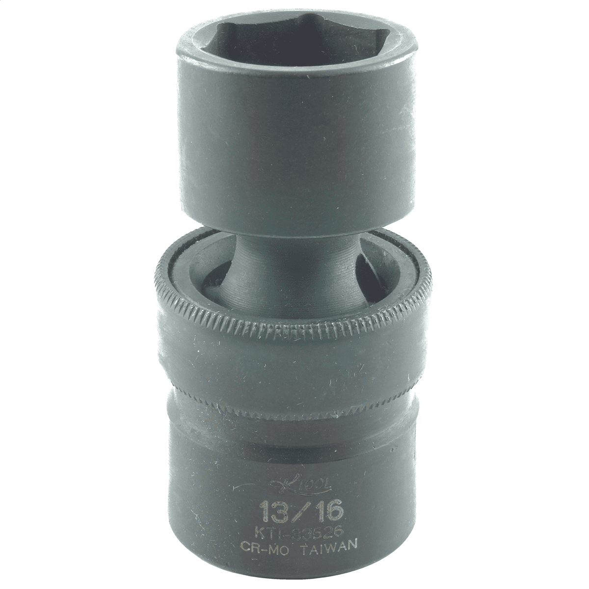 K-Tool 33526 13/16 x 1/2" Drive 6pt Frac SAE Standard Impact Flex ...