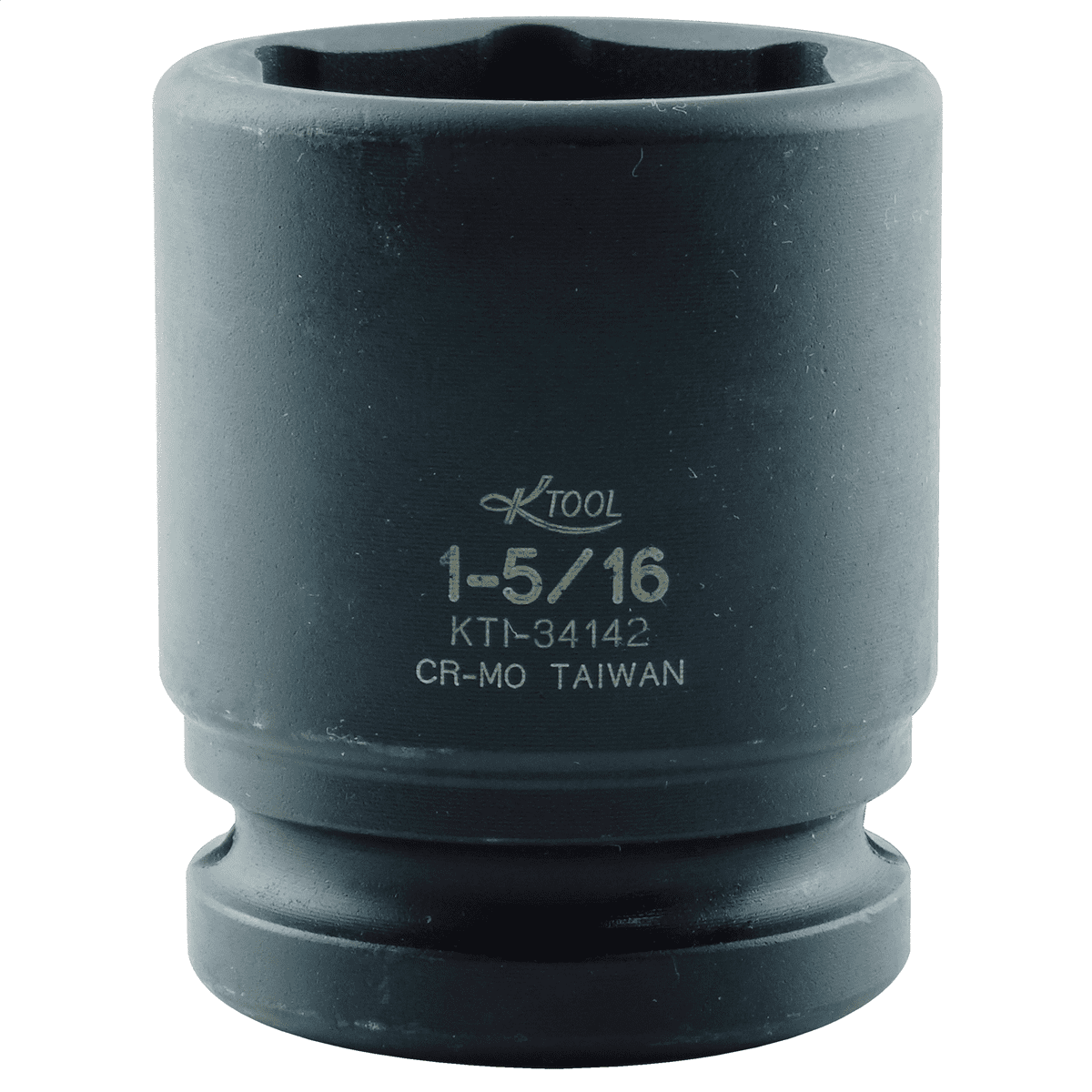 K-Tool 34142 1-5/16 x 3/4" Drive 6pt Frac SAE Short Chrome Impact ...